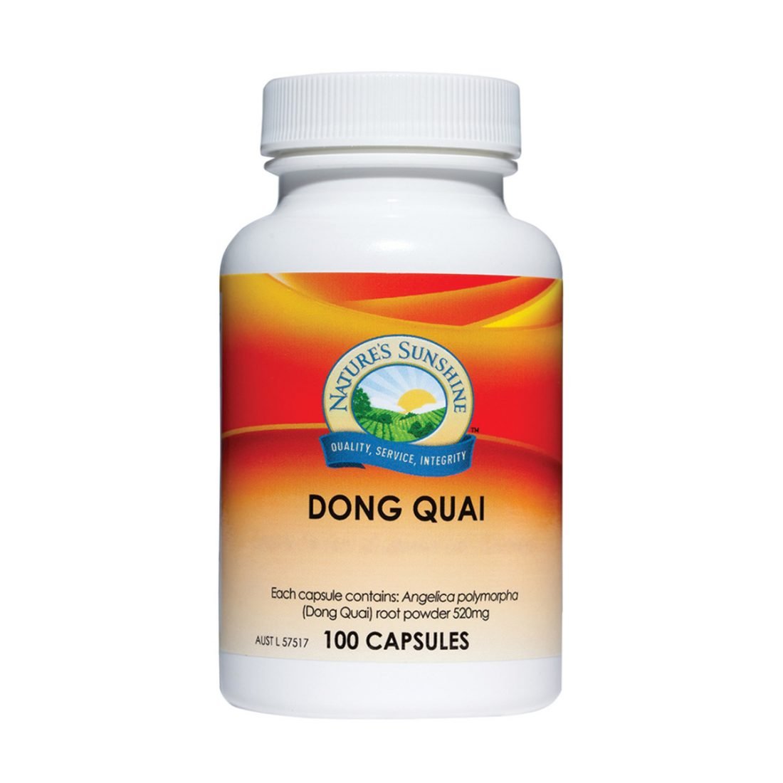 Nature's Sunshine Dong Quai 520mg 100c – Home of supplements AU